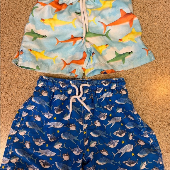 Stella Cove | Swim | Stella Cove Kids Swim Shorts Shark Dark Bluelight ...